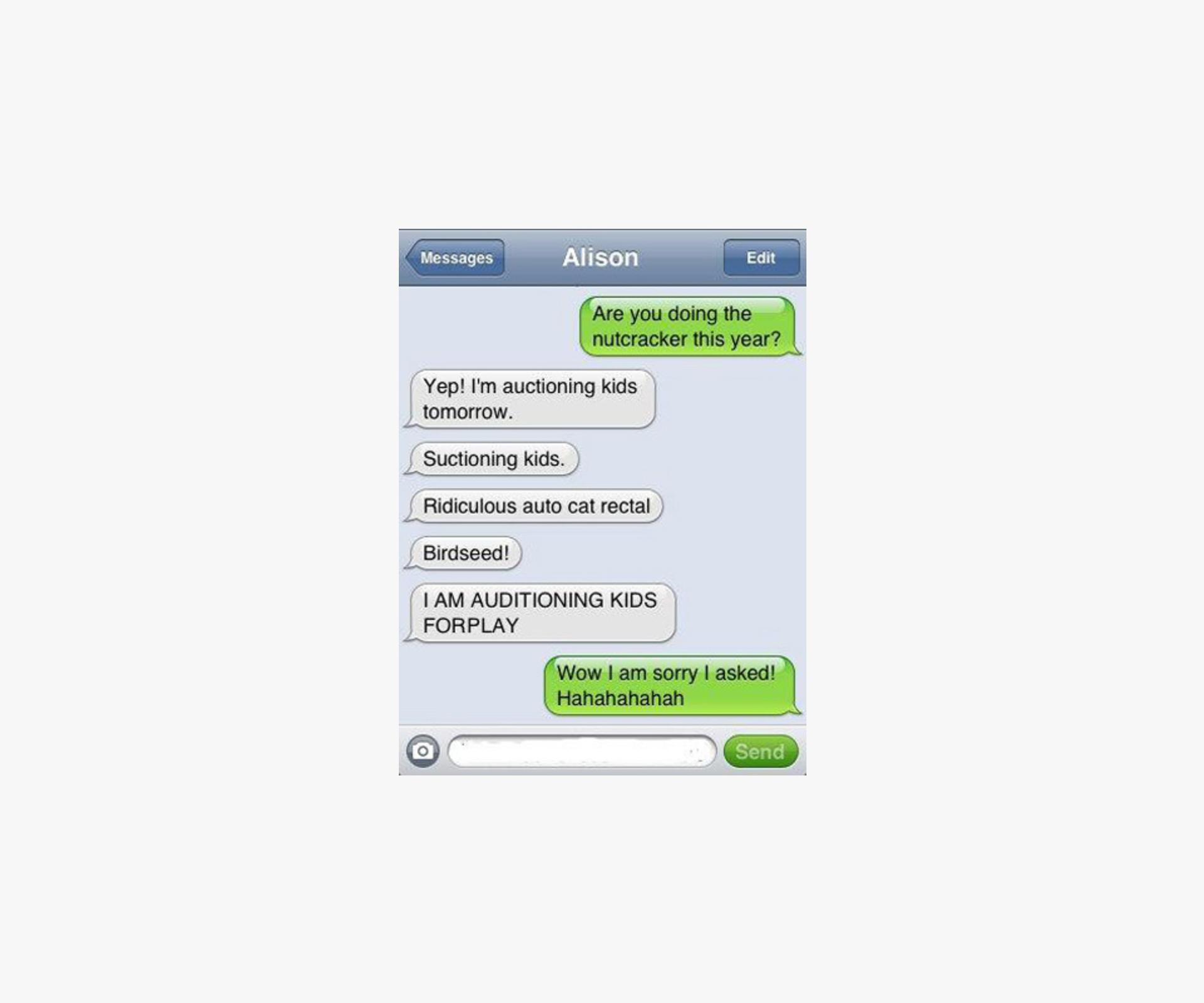 Worst autocorrect fails