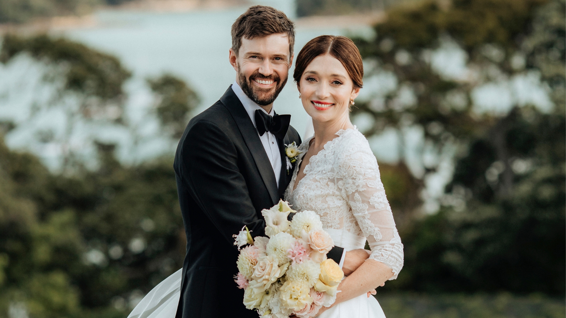 Westside's Antonia Prebble and Dan Musgrove's fairytale island wedding ...
