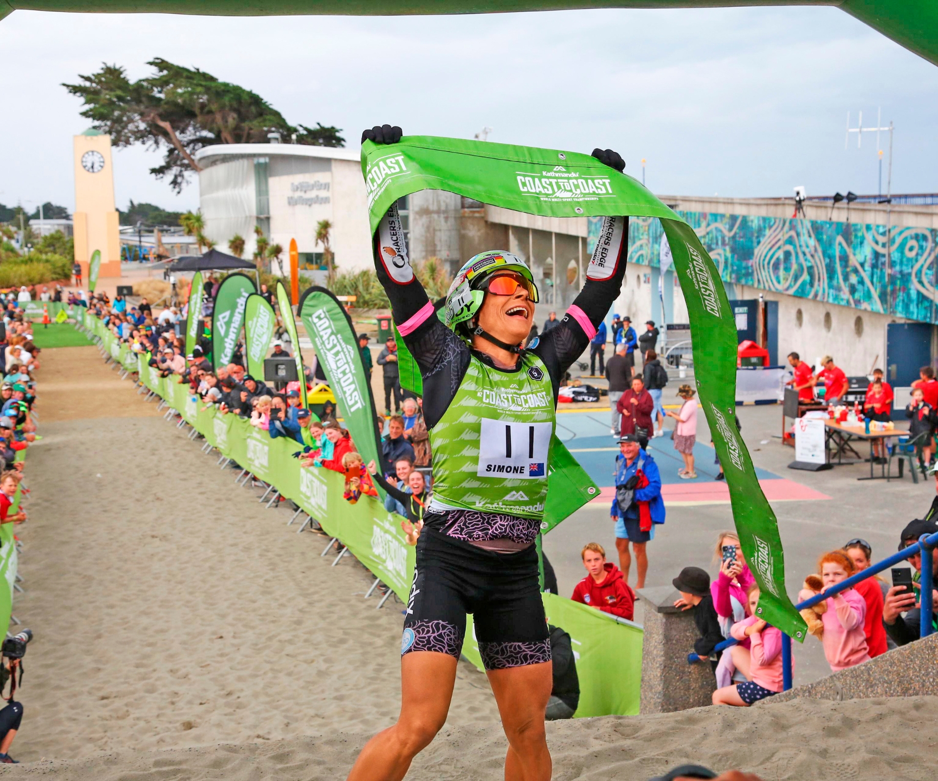 Multi-sport champ Simone Maier on finding light through sport