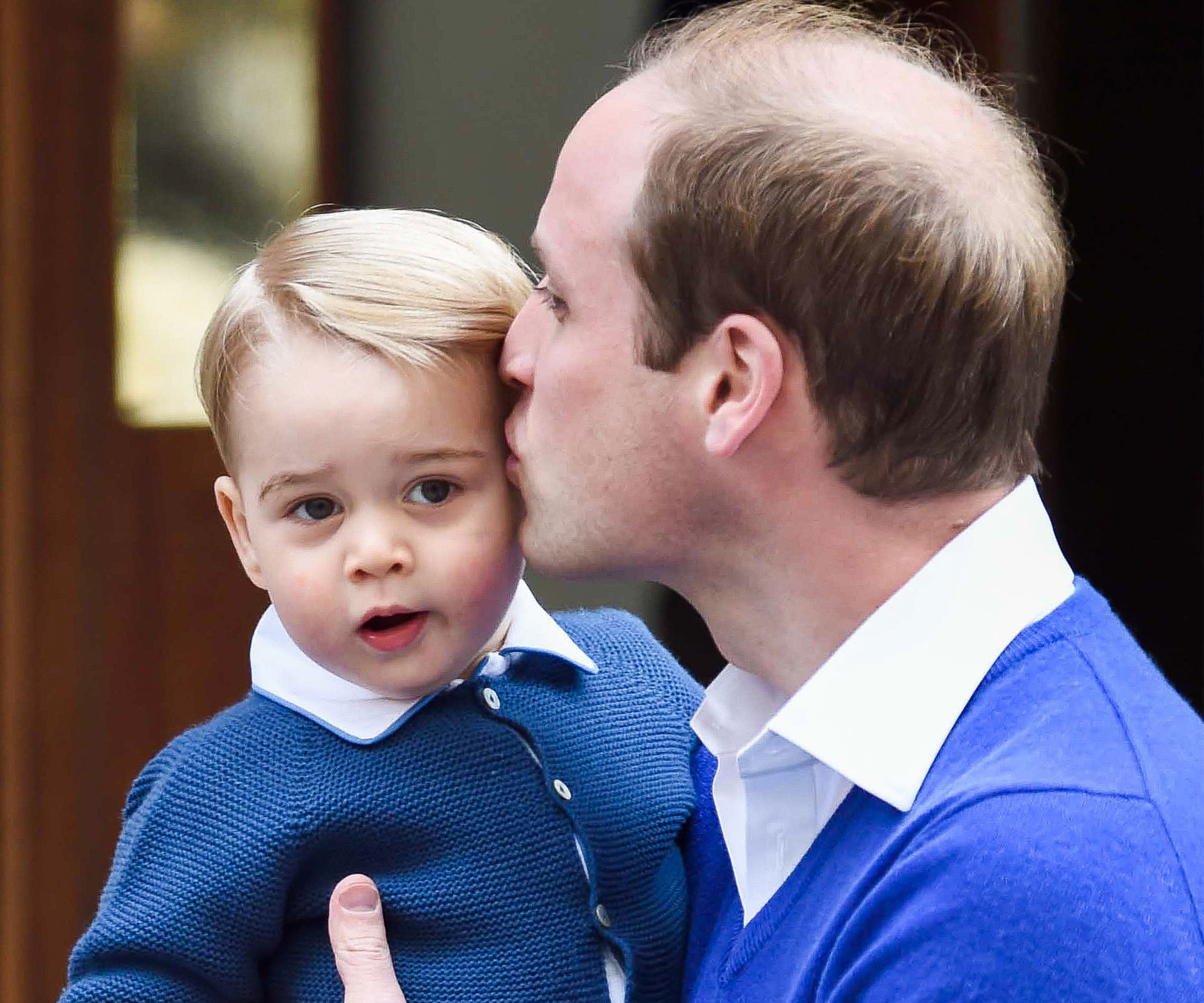Prince William gushes about George and Charlotte