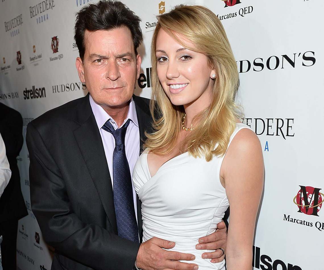 Watch Charlie Sheen’s ex-fiancee Brett Rossi burn their mementos