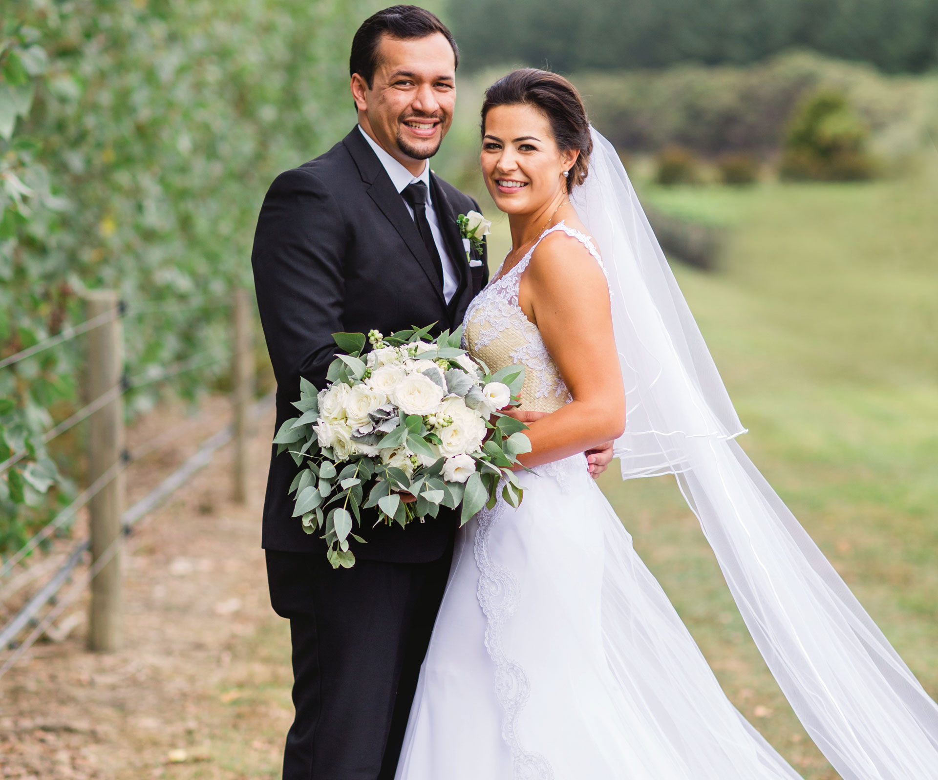 Maree & James' magical day