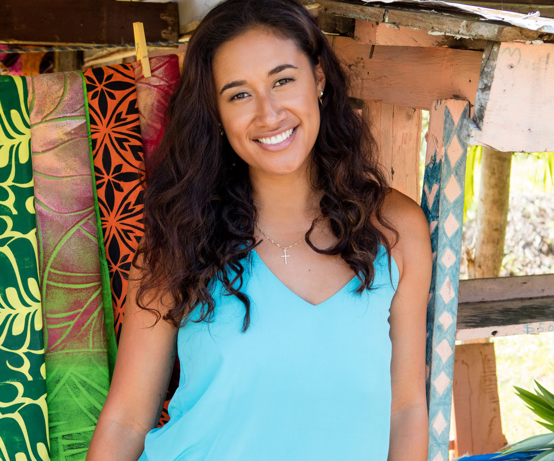 Pacific princess: Maria Tutaia's happy homecoming