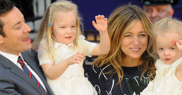 Jimmy Fallon makes appearance with adorable daughters in Florida