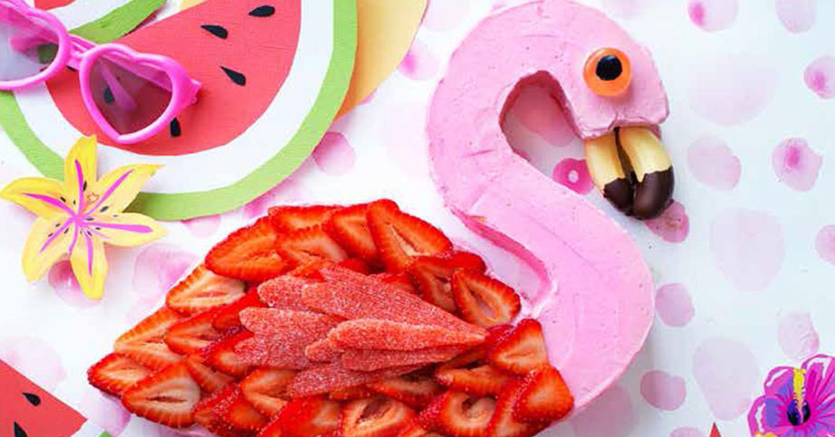 Barbie flamenco flamingo cake recipe