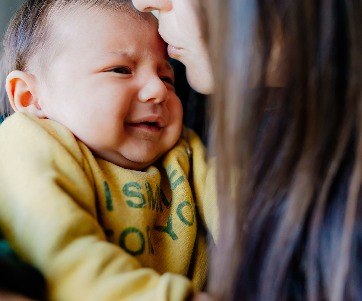 How to calm a crying baby - babycare advisor Dorothy Waide's top tips