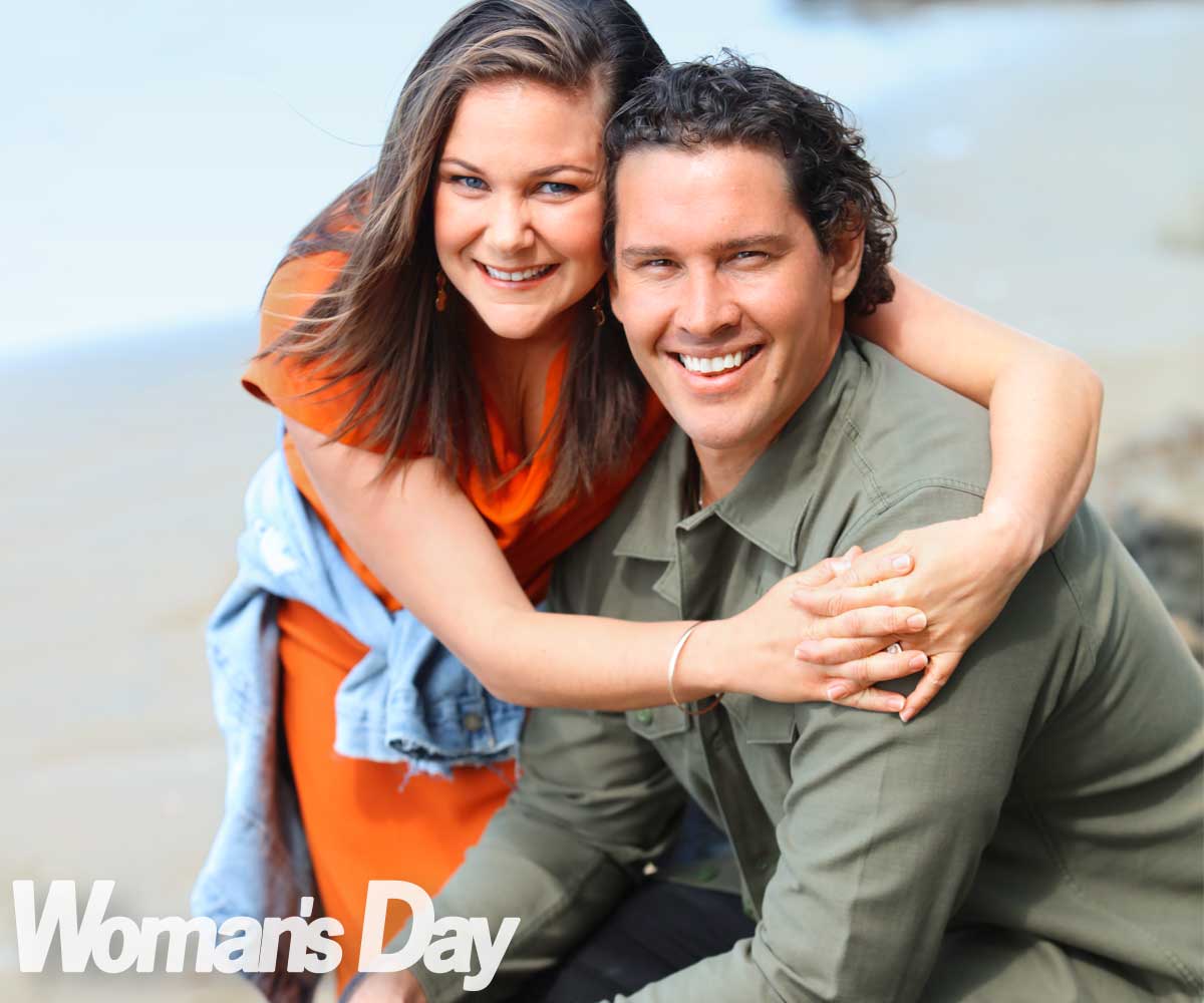 Zac Franich and Erin Simpson's magical wedding day