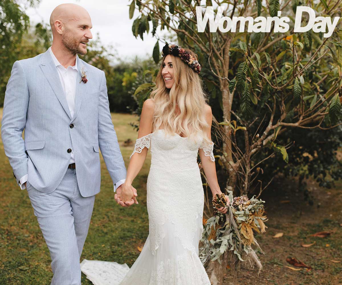 Shortland Street star Ben Barrington marries his bohemian dream bride ...