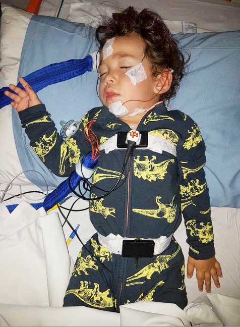 Rotorua parents' heartbreak: only a miracle will save their little boy