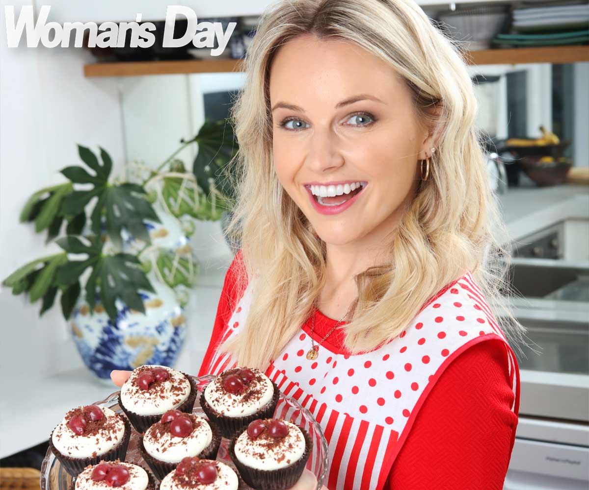 Kimberley Crossman is donning a pinny for a very good cause