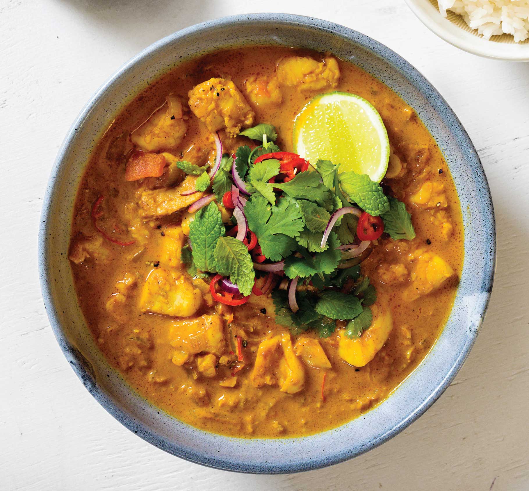 This family recipe for fast fish curry will warm your heart