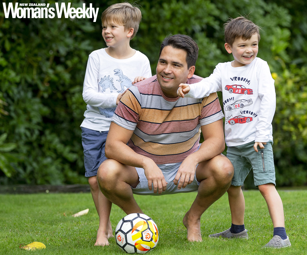 What Simon Bridges' middle child says to him to really wind him up ...