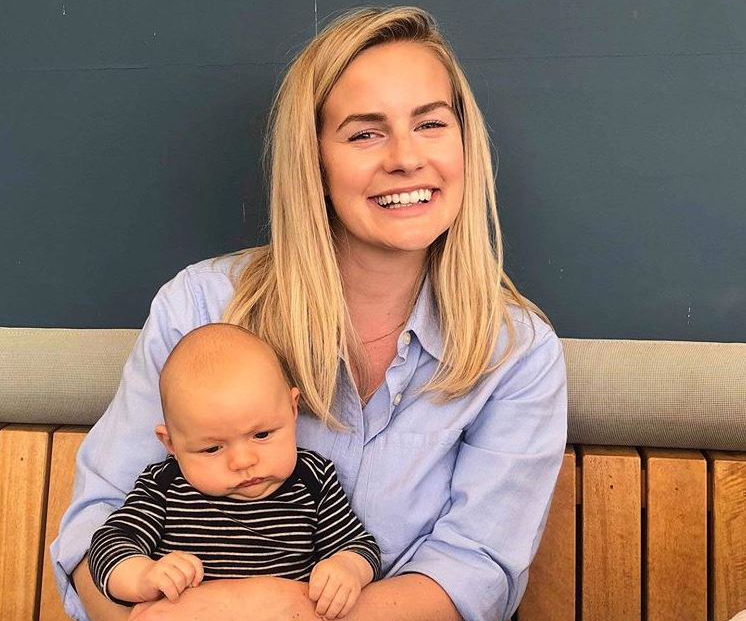 Matilda Green shares a photo of baby Milo’s adorable new feature