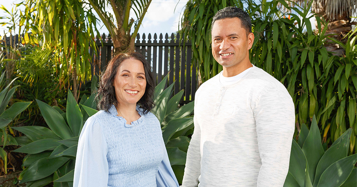 Jarod Rawiri's family bliss