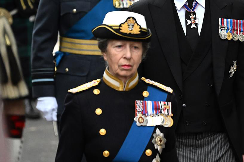 Princess Anne's final tribute to her mother
