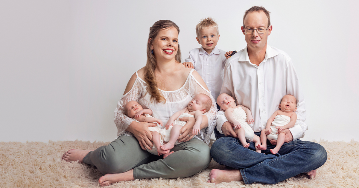 Our awesome foursome 'they're all so special in their own ways'