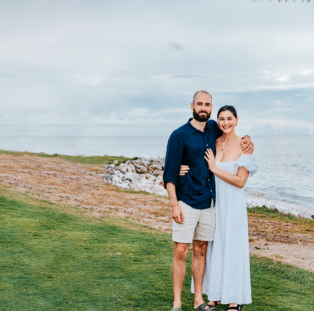 Jess Quinn's island engagement
