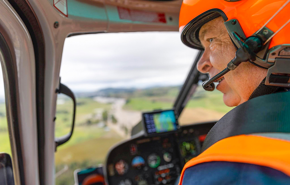 Pilot Joe's daring mission to rescue those trapped after Cyclone Gabrielle