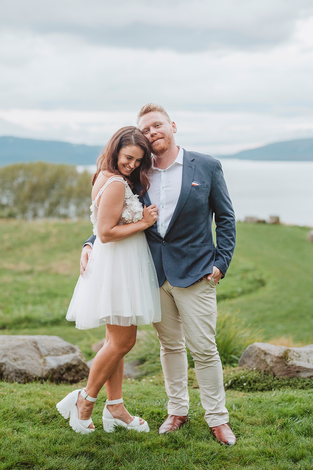 LAB lead singer Joel Shadbolt's wet & wild wedding