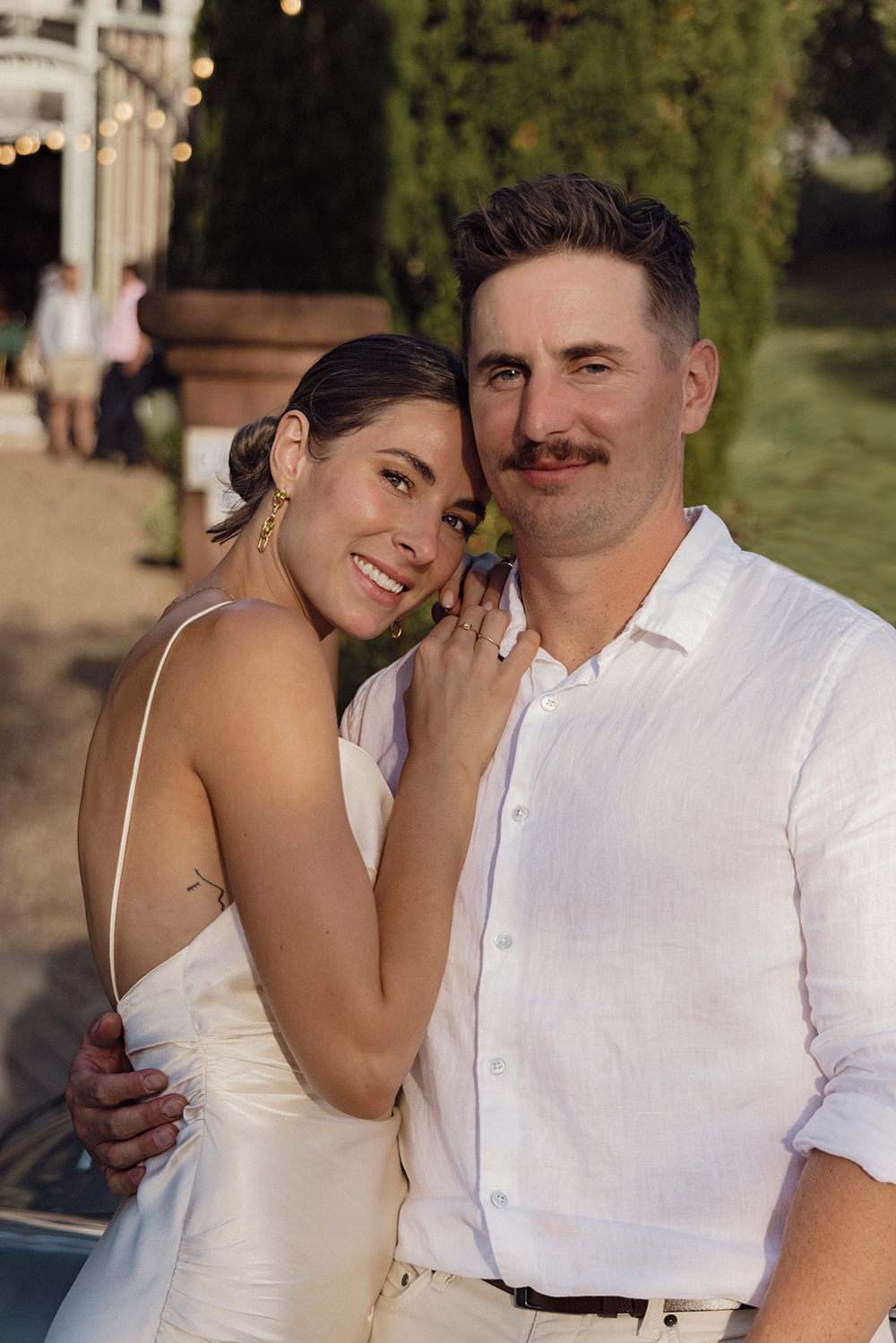 Block winner Sam Cable's perfect wedding day