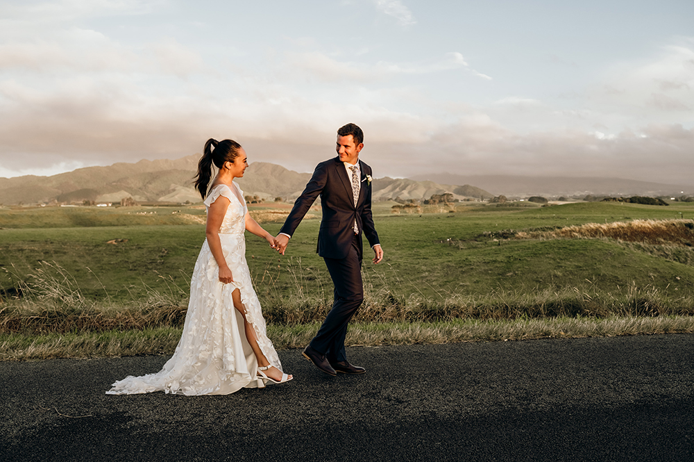 Sports reporters Kimberlee Downs and Ollie Ritchie's perfect Taranaki ...