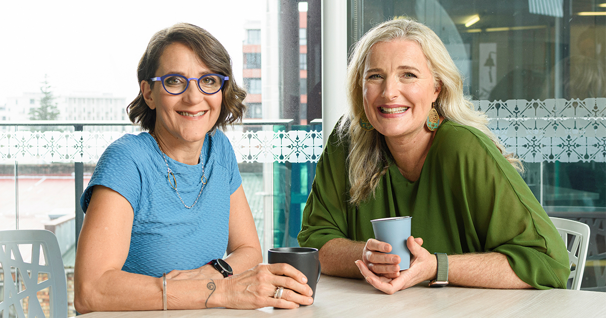 Couples Therapy experts Amanda Cox and Elizabeth Du Preez friendship