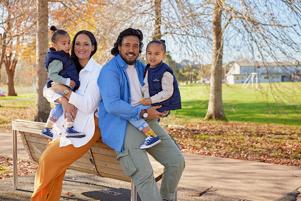 Silver Fern legend Cat Tuivaiti is balancing netball and family