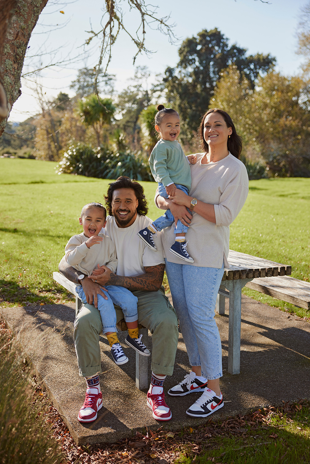 Silver Fern legend Cat Tuivaiti is balancing netball and family