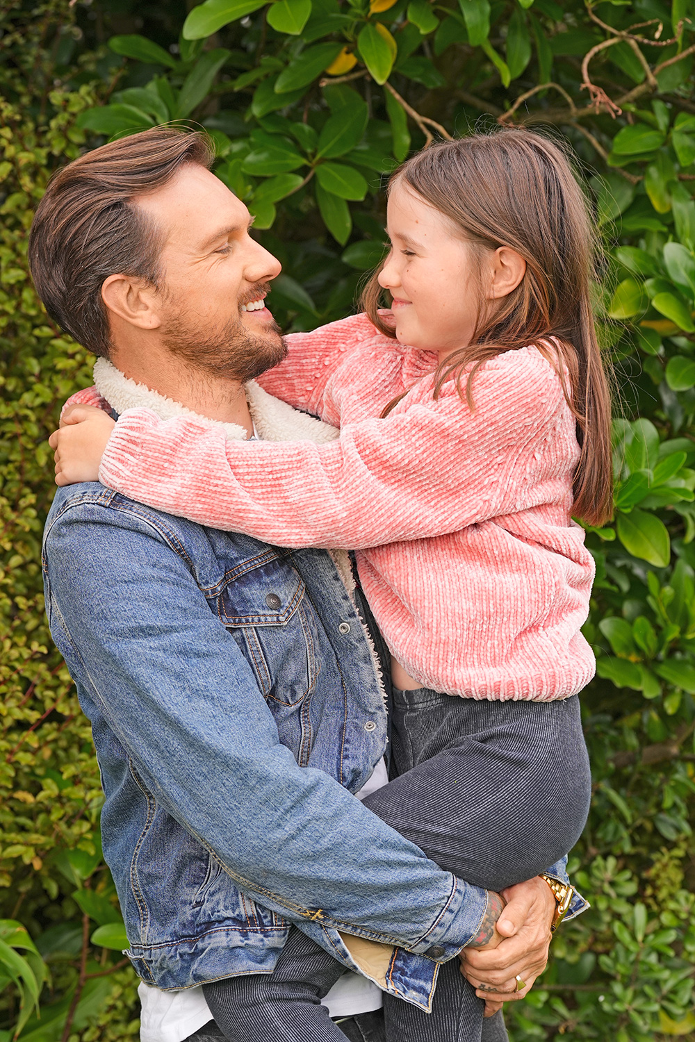 Shorty star Jaxin Hall's double act with daughter Ruby hall