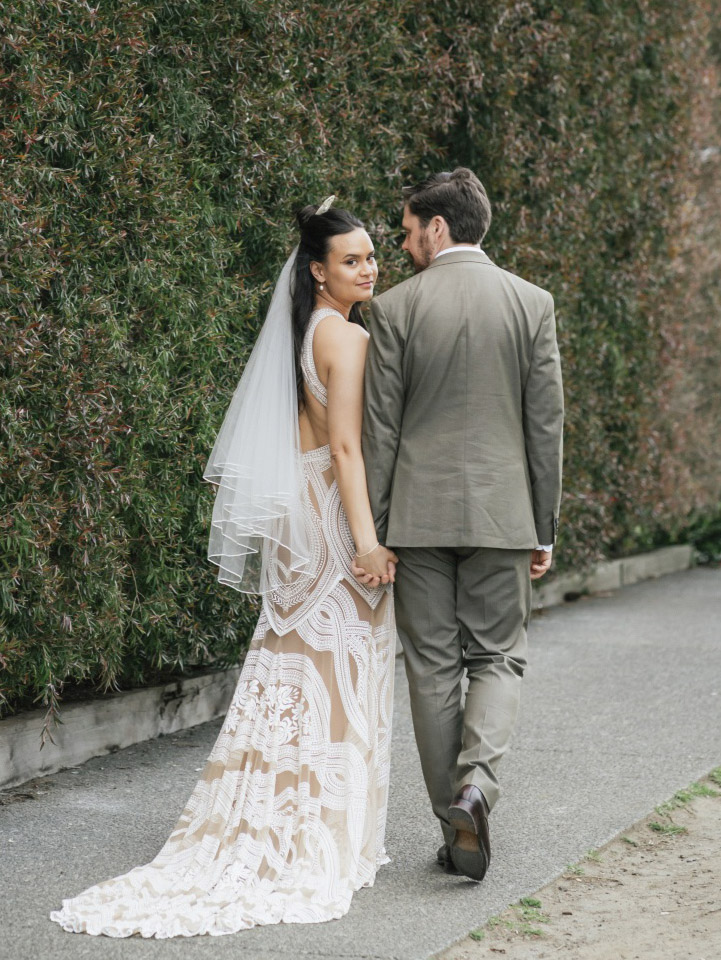 Acting super-couple Acushla-Tara Kupe and Paul Waggott's dream wedding