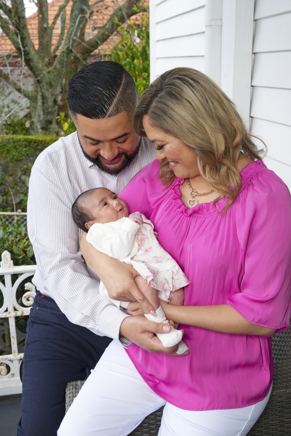 Meet the Tipene family's miracle baby girl