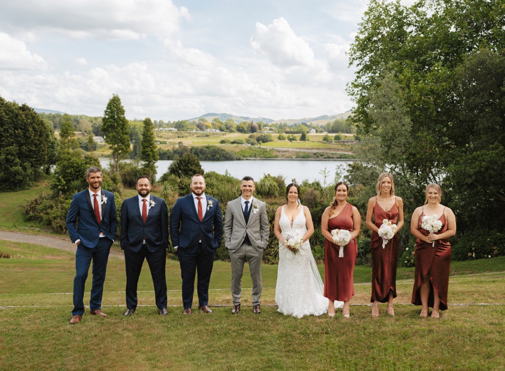 Football Ferns star Olivia Chance's beautiful big day