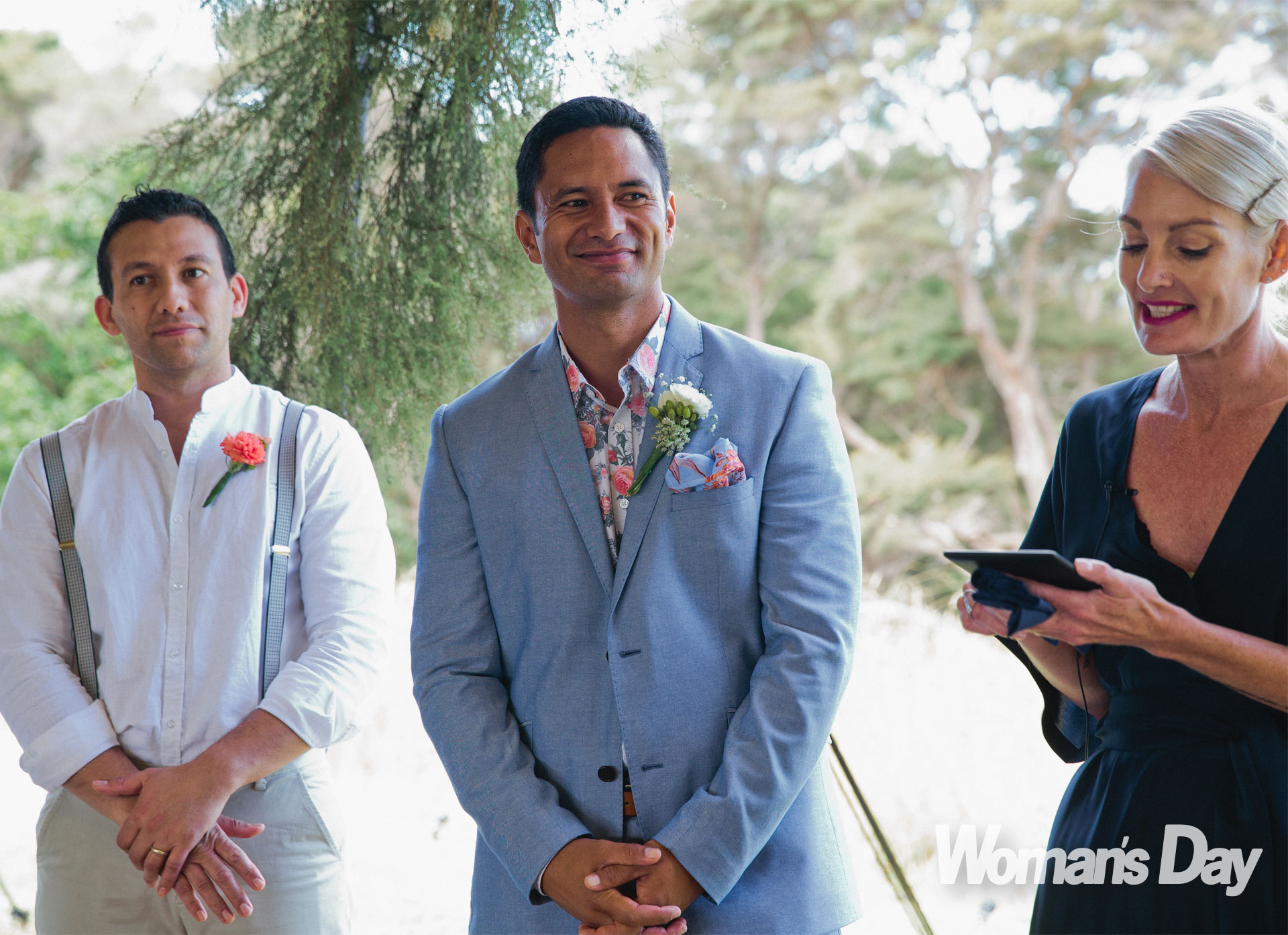 Shorty star Jarod Rawiri says 'I do!'