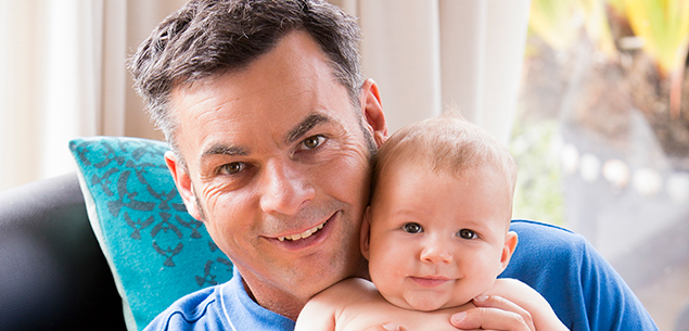 Broadcaster Marcus Lush on fatherhood