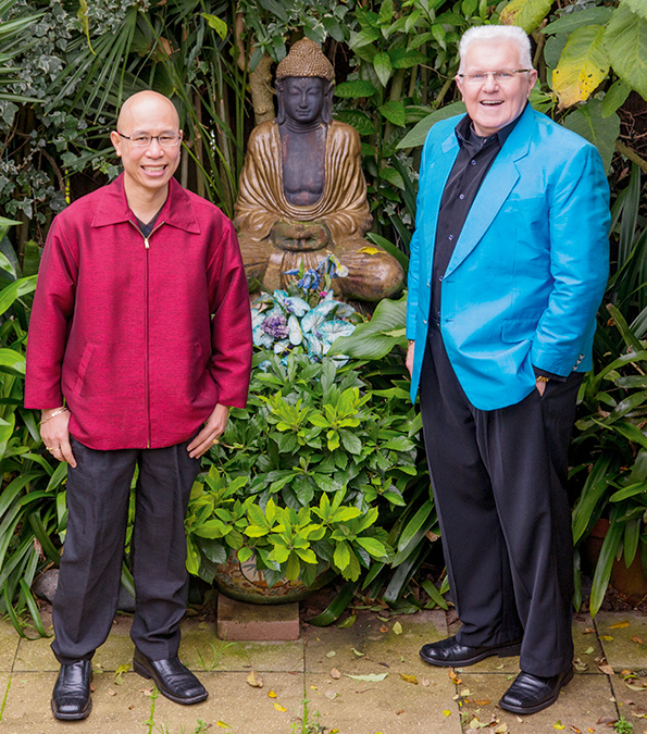 Gossip columnist David Hartnell's birthday celebration