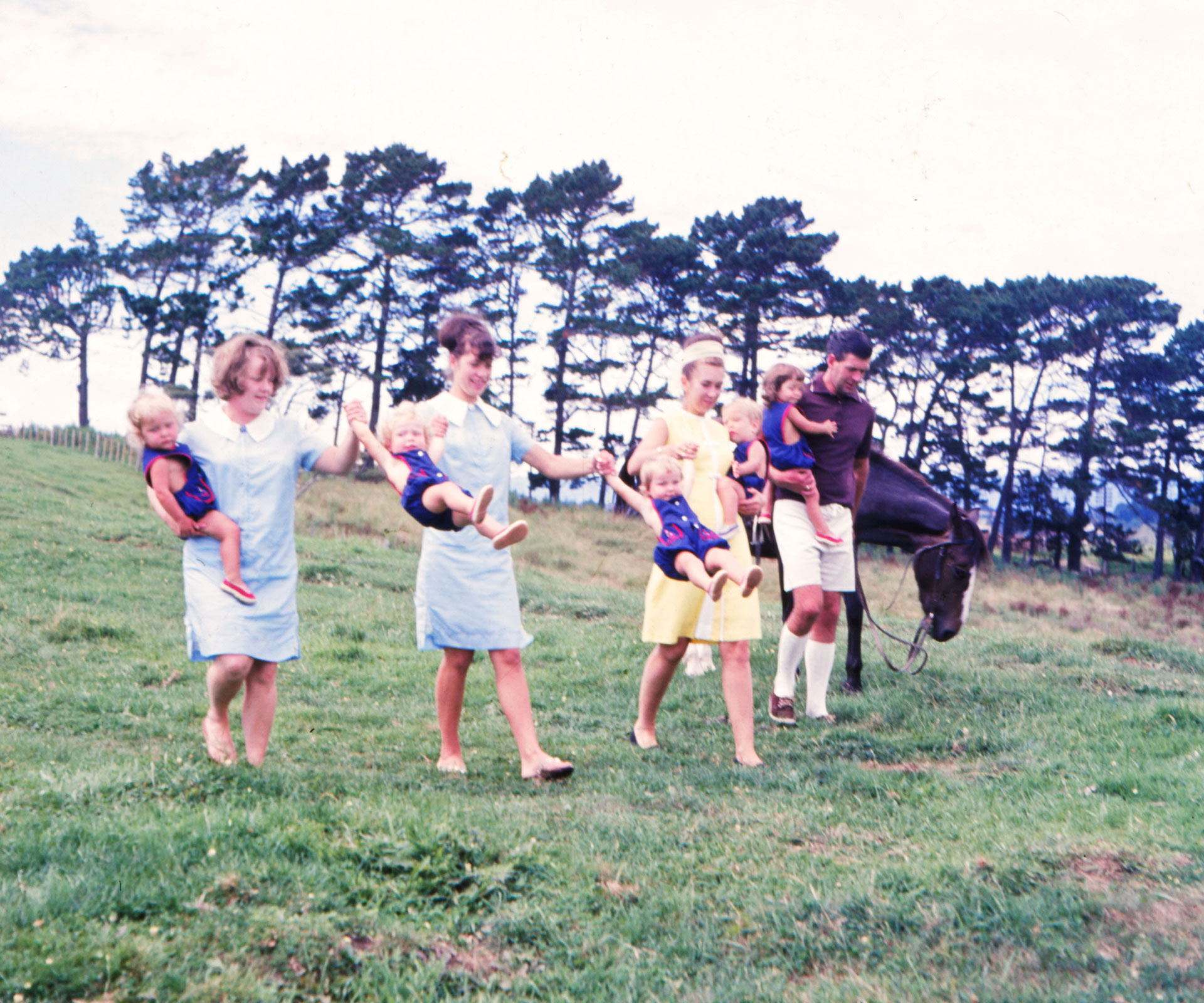 IN PICTURES: The Lawson quins’ early years