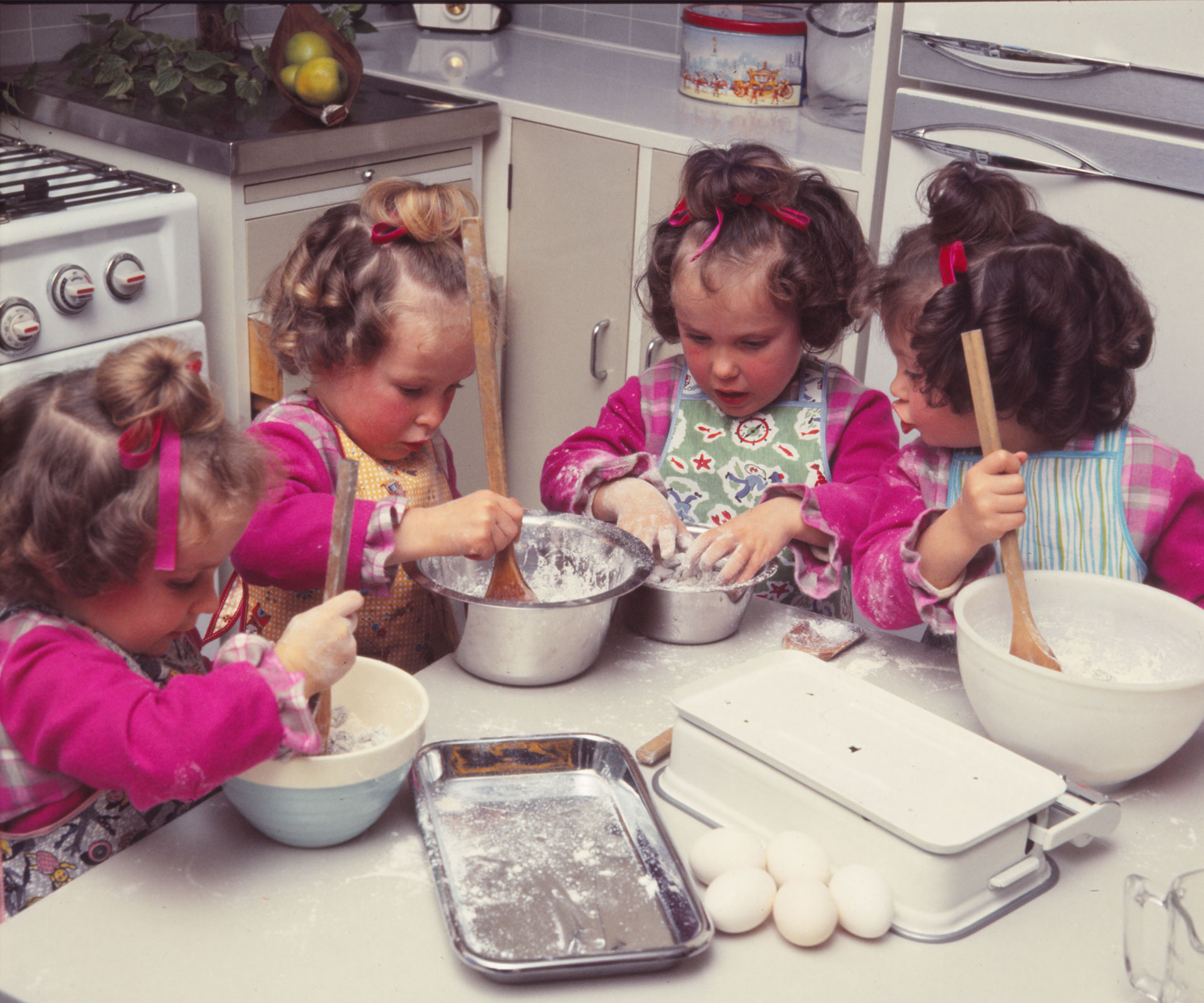 IN PICTURES: The Lawson quins’ early years