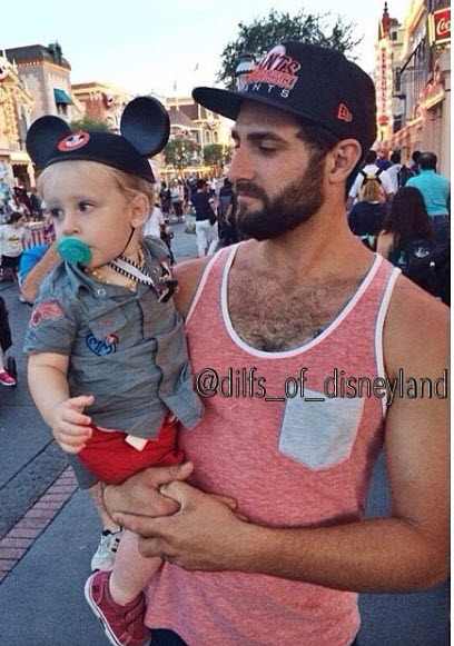 Hot dads at Disneyland is a thing and you should see it