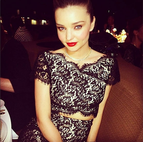 Miranda Kerr's 15-minute beauty routine