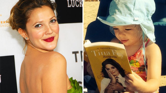 Drew Barrymore's daughter is an adorable 'Bossypants'!